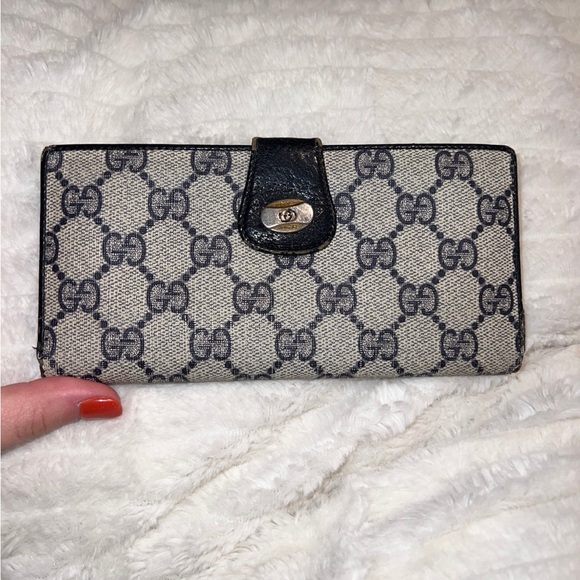 Bags | Vintage Gg Wallet | Poshmark